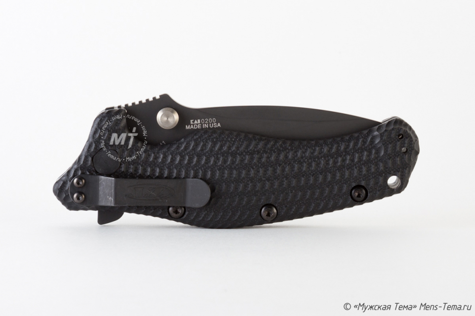 Купить складной нож Zero Tolerance Matte Black 0200