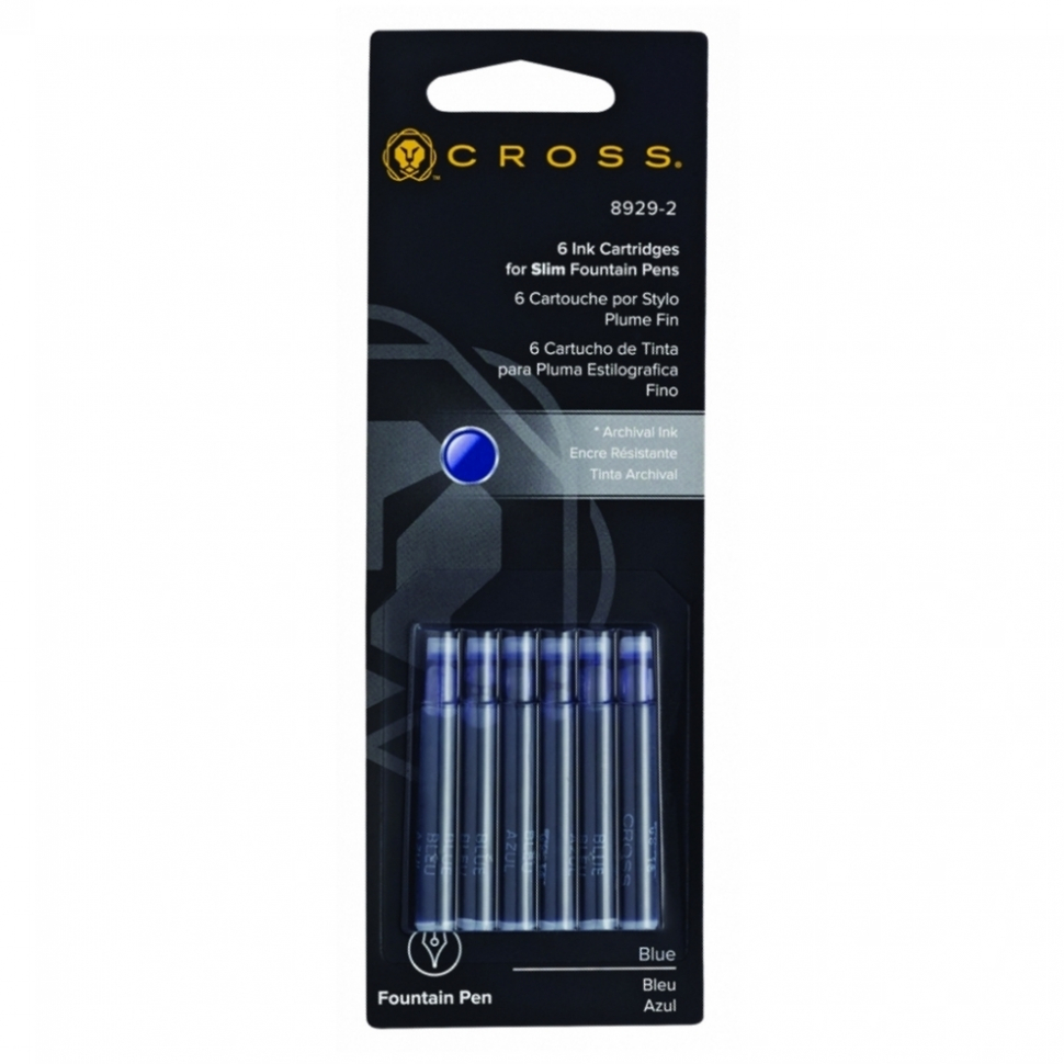 Купить картридж для перьевой ручки CROSS 8929-2